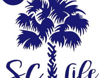 Sc palmetto tree | Etsy
