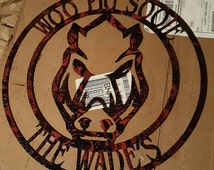 Unique razorback art related items | Etsy