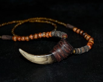 Fang necklace | Etsy