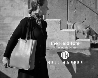 Handmade quality leather bags made from by NellHarperLeather