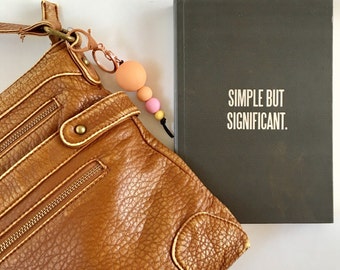 Wooden key ring | Etsy