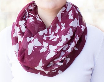 Butterfly scarf | Etsy