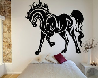 Stallion decal | Etsy