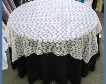 Lace table overlay | Etsy