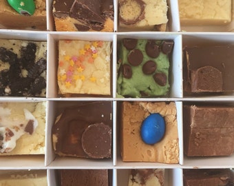 Items similar to Homemade Fudge Box Wedding Bonbonniere / Favors on Etsy