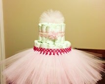 Popular items for tutu diaper cake on Etsy