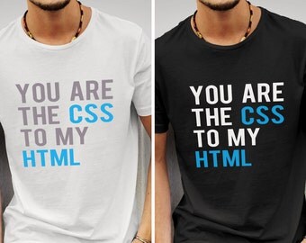 Css html tshirt | Etsy