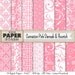Bamboo Digital Paper Bamboo Scrapbook Paper by YourPaperStash