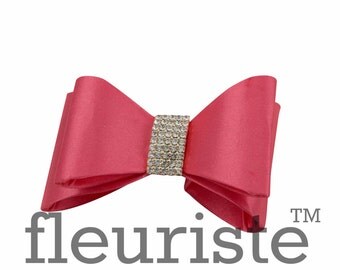 Chiffon Bows 5 inch Bows Large Chiffon Bows by FleuristeSupplies