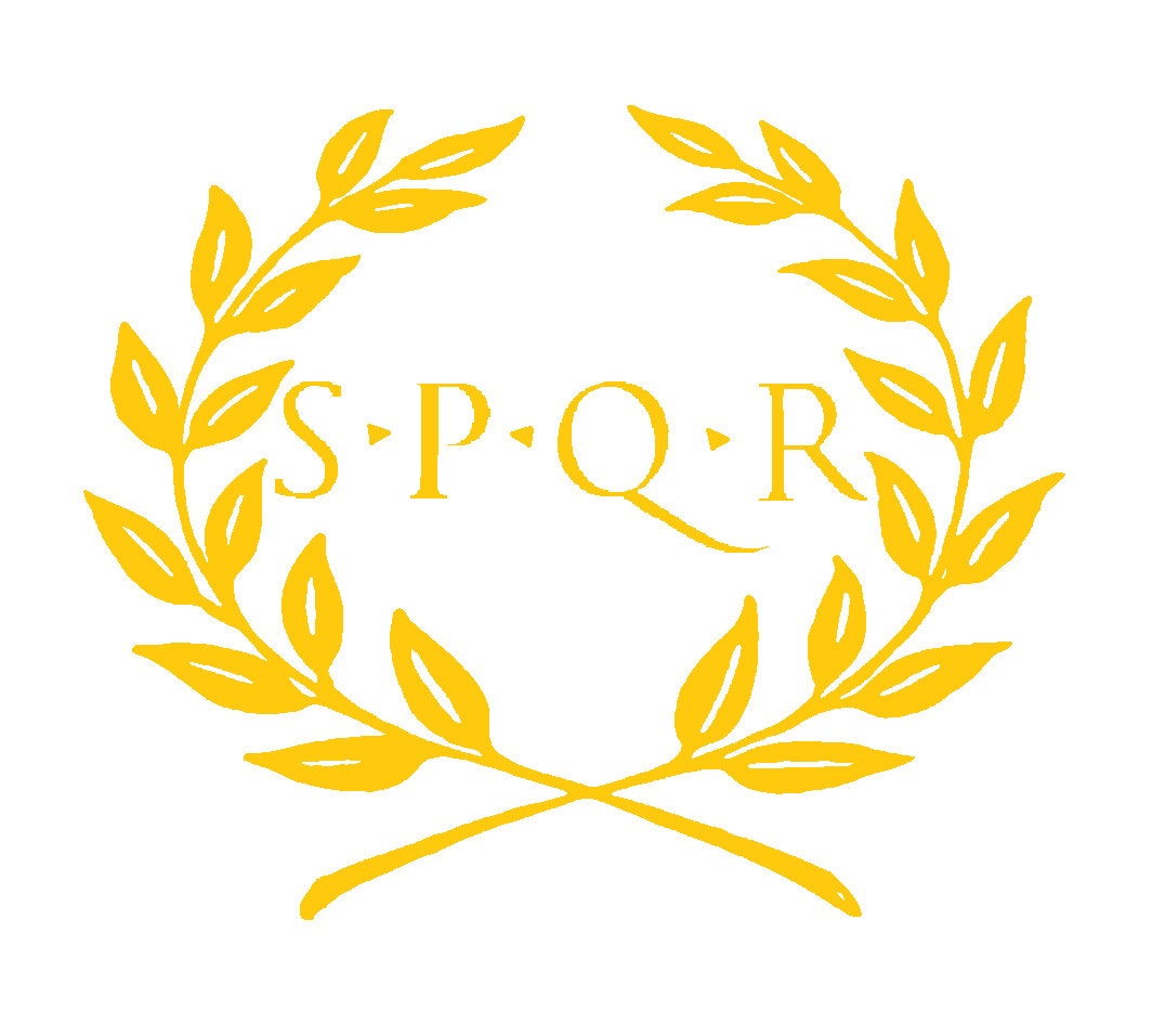 High Heat SPQR with Olive Branch Vinyl Firearm Stencil 3