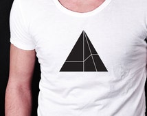 Unique triangle t shirt related items | Etsy