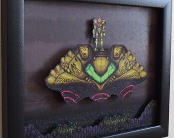3D Video Game Shadow Boxes of Retro Games by VideoGameShadowBox