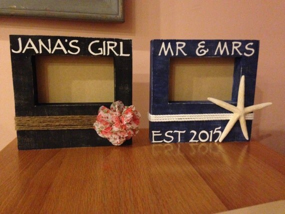 Personalized Box Frame by TheOneFour on Etsy