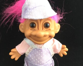 Items similar to Vintage Punk Rocker Russ Troll Doll on Etsy