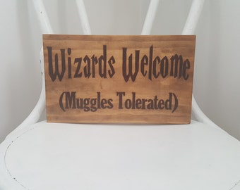Welcome muggles | Etsy