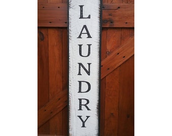 Vintage laundry sign | Etsy