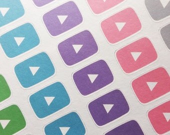 Youtube play button | Etsy