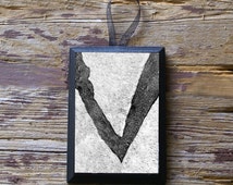 Unique wooden letter v related items | Etsy