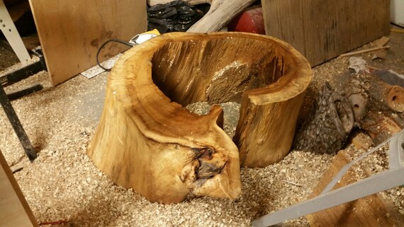 Items similar to Hollow Log Sculpture /Coffee Table on Etsy