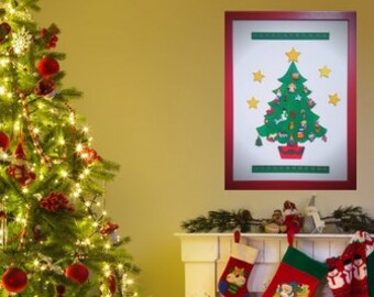 Wooden advent calendar | Etsy