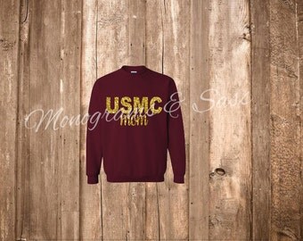 Usmc sweatshirt | Etsy