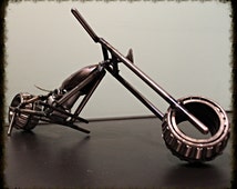 Unique motorcycle sculpture related items | Etsy