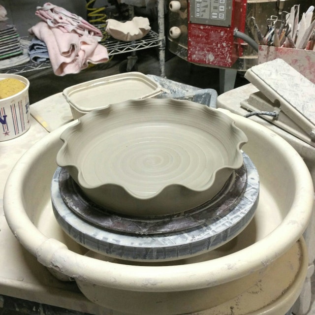 Pottery Wheel Thrown and Hand Built by PotterybyJolene on Etsy