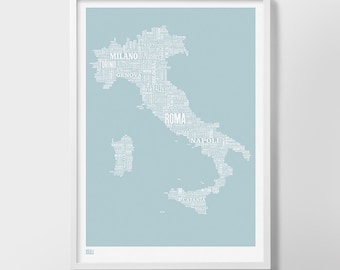 Italian word art | Etsy