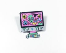 Popular items for computer pin on Etsy