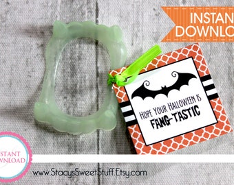 Printable Halloween Favor Tags Kids Halloween Party Favor
