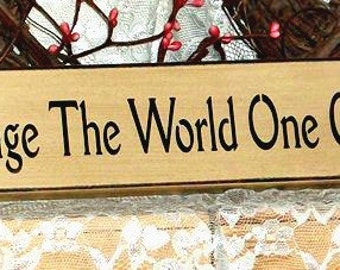 Single Word Blocks Country Shelf Sitter Wood Sign Choose