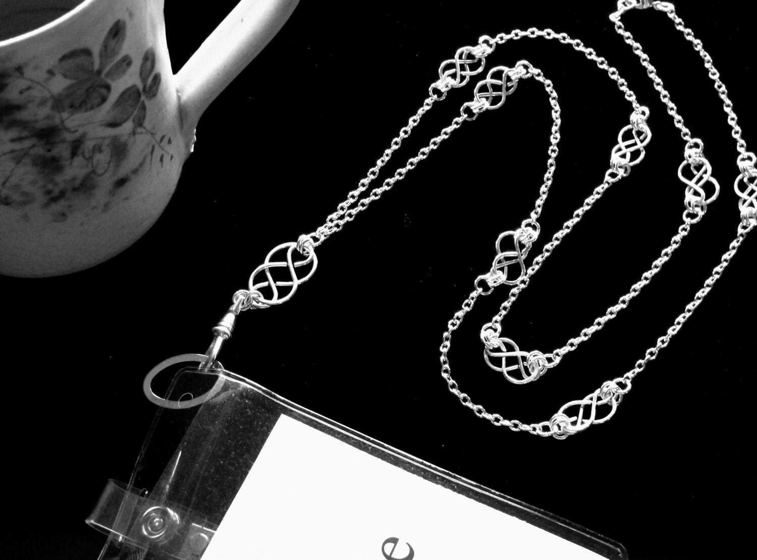 Women's Fashion ID Necklace Lanyard Badge Holder Pretty