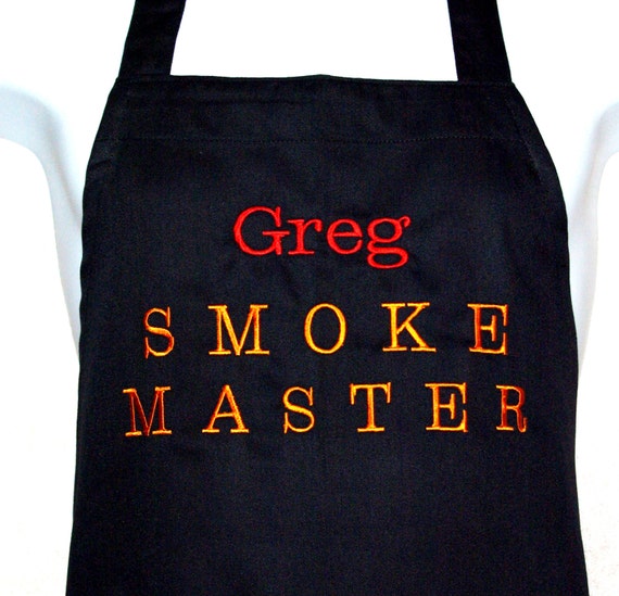 Smoke Master Apron Smoke Pit Cooker Meat Smoker Custom