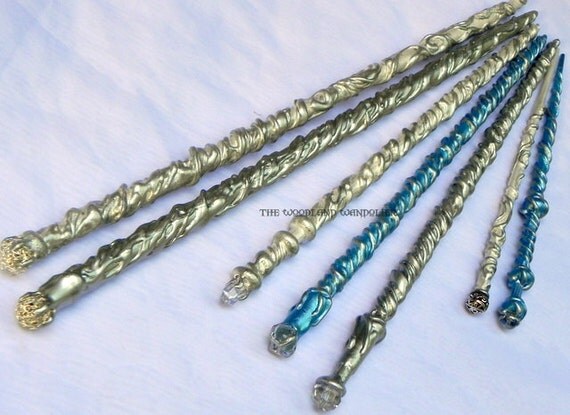 Fairy Godmother Magic Wand by TheWoodlandWandolier on Etsy