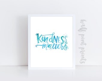 Unique kindness matters related items | Etsy