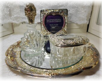 Sterling vanity set | Etsy