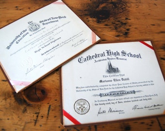 High school diploma | Etsy