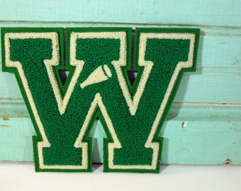 Vintage varsity letters | Etsy