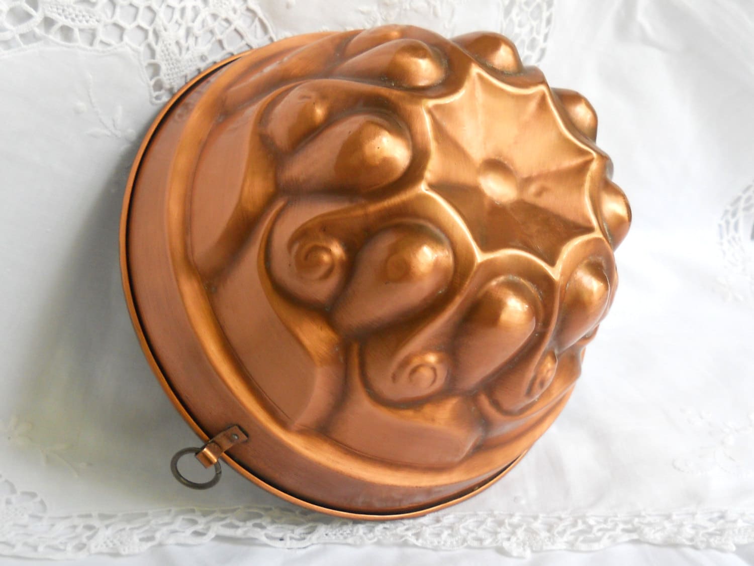 vintage copper mold french copper mold copper cake mold copper