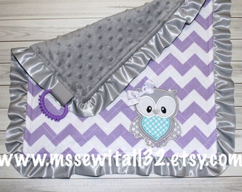 Satin baby blanket | Etsy