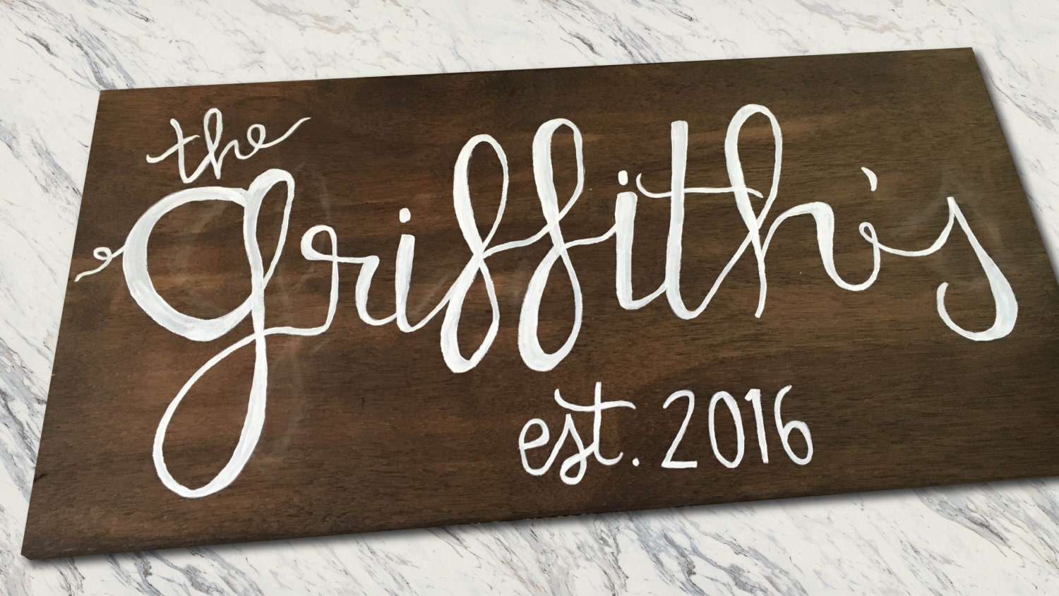 Marriage Est Sign Wedding Anniversary Gift Made Custom For