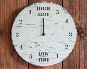 Unique driftwood clock related items | Etsy