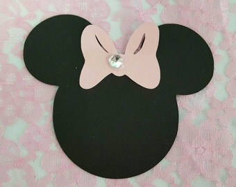 Minnie mouse cutout | Etsy