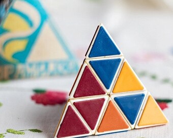 Unique pyramid puzzle related items | Etsy