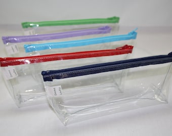 Clear vinyl pouch | Etsy