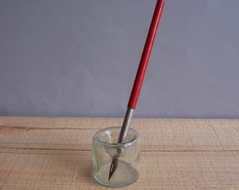 Old glass inkwell | Etsy