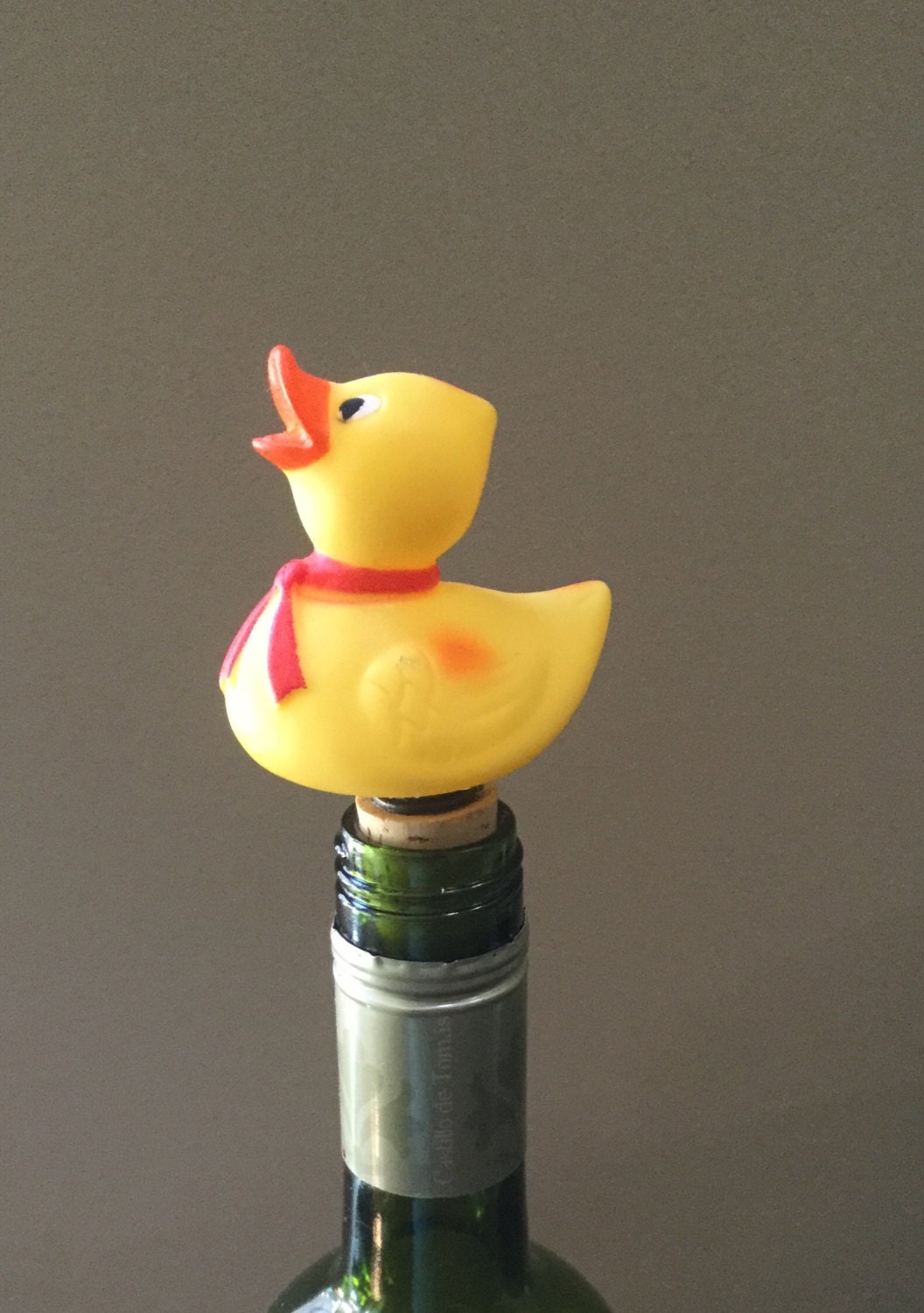 Wine cork Rubber Ducky wine stopper cork rubber ducky wine