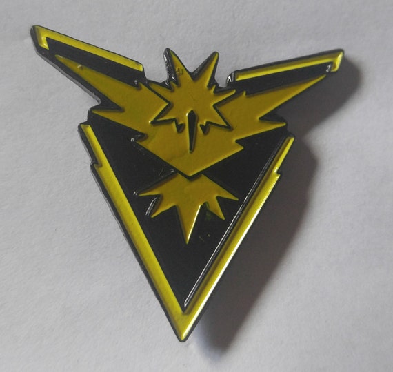 Pokemon Go pin Team Instinct Lapel Pin Hat Pin Bag Pin