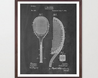 Tennis Poster Inventions of Tennis Tennis Racquet Tennis
