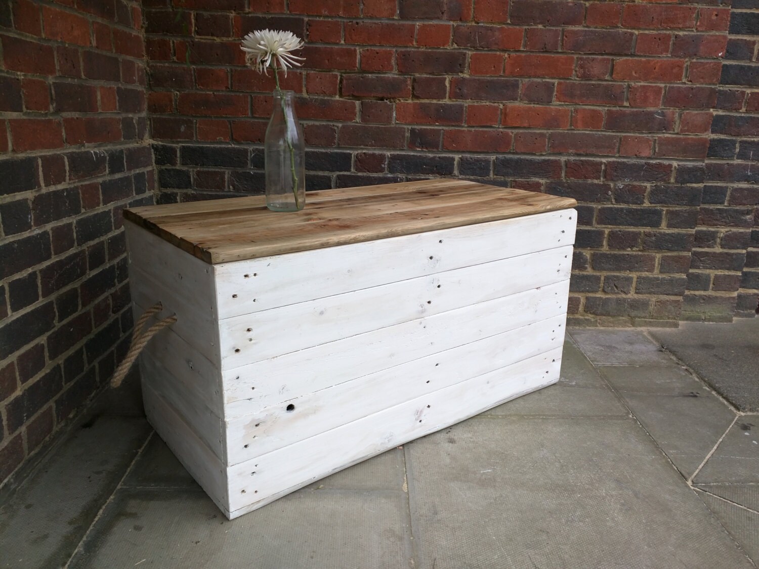 Handmade Rustic Trunk Storage Chest / Trunk / Hope Box with
